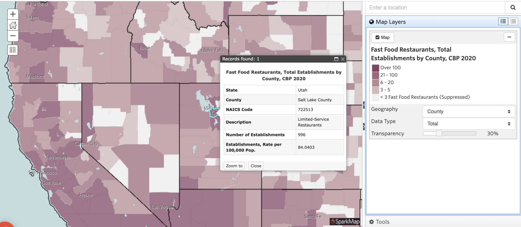 Enhancing Data Literacy pt. 2: Interpreting Maps - SparkMap