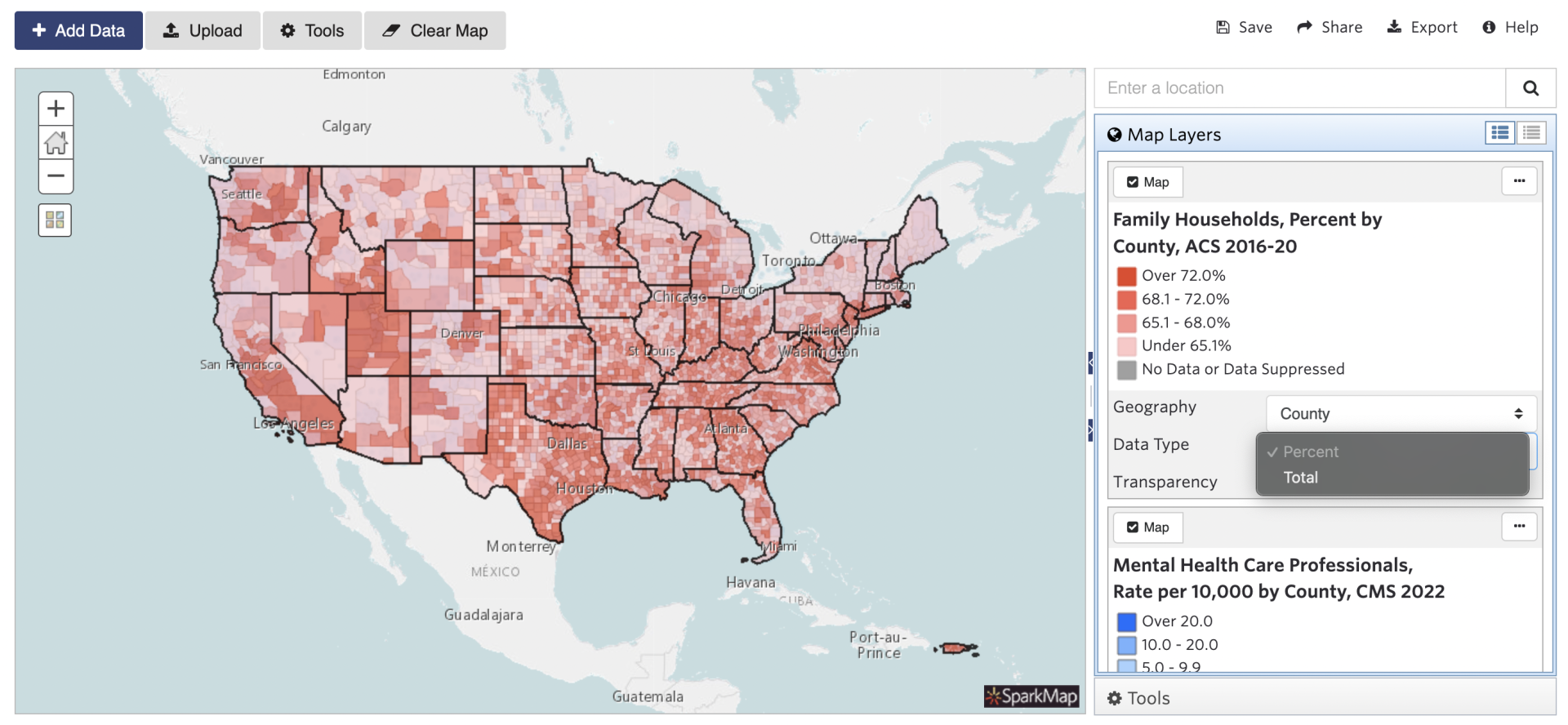 How to Make A Map - SparkMap
