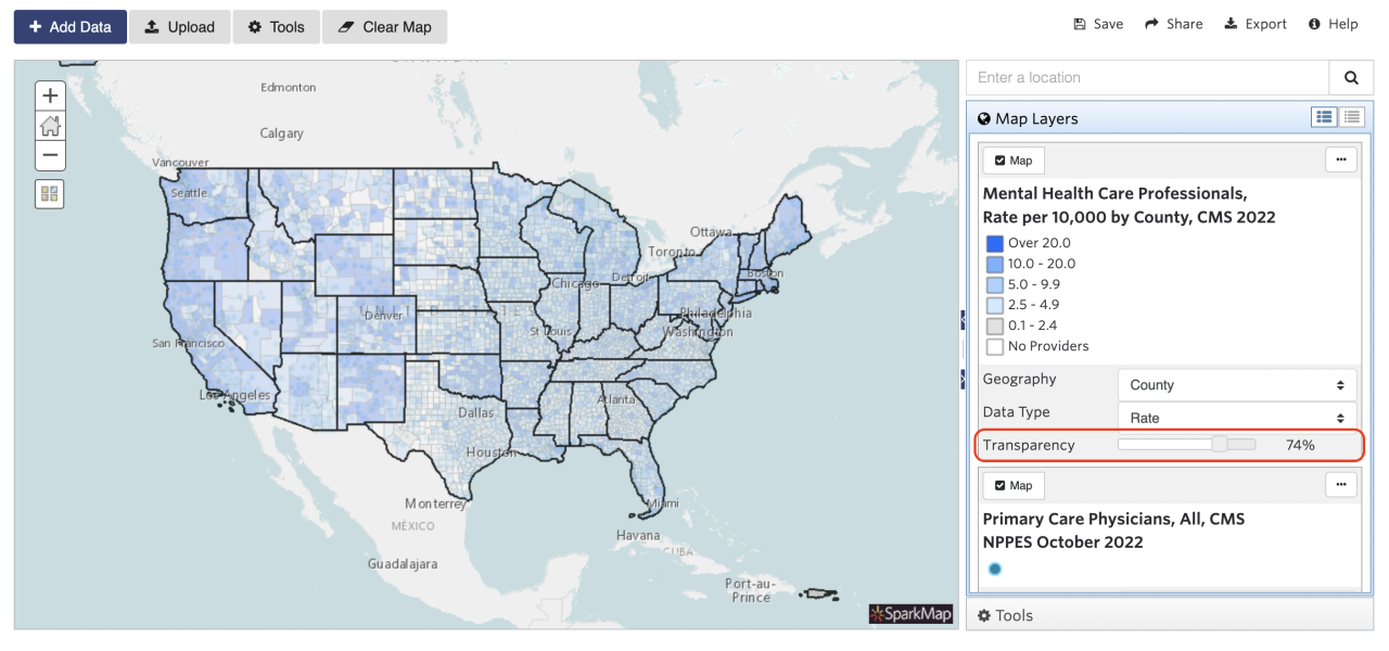 How to Make A Map - SparkMap