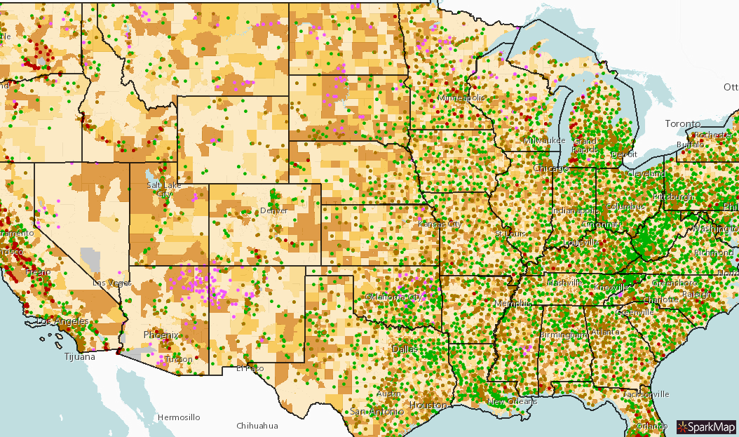 Topic-Based Map Gallery - SparkMap