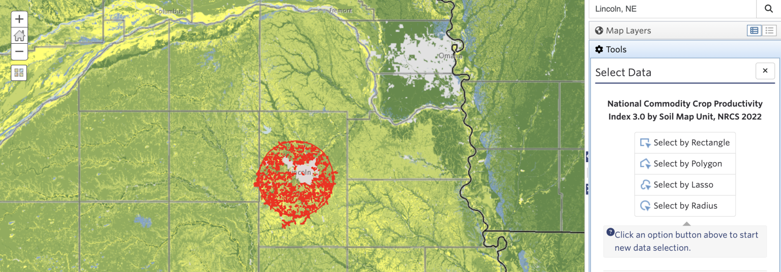 The National Commodity Crop Productivity Index (NCCPI) - SparkMap