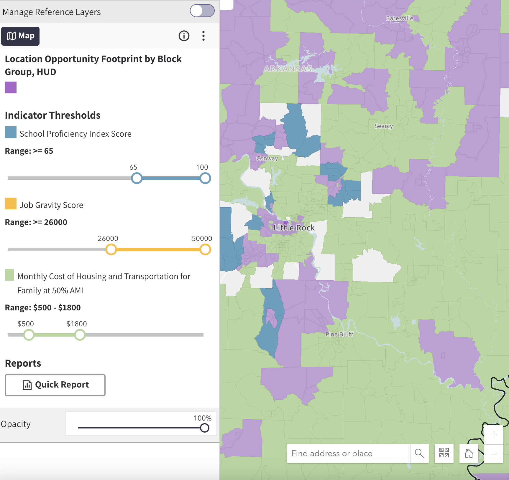 How to Use the Location Opportunity Footprint Tool - SparkMap