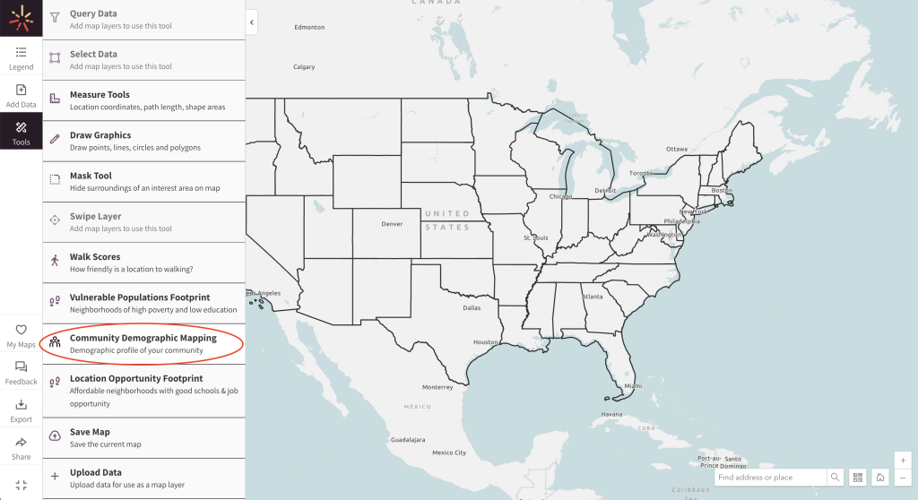 How to Use the Community Demographic Mapping Tool - SparkMap